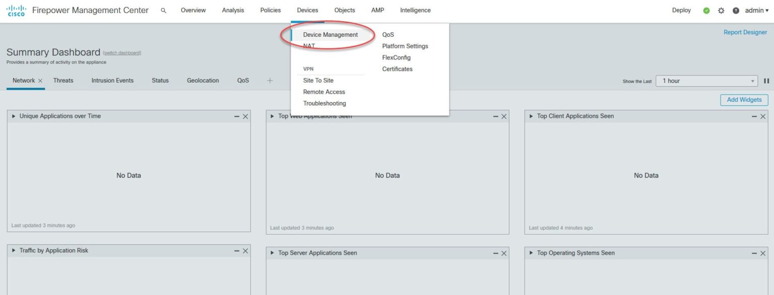 Configuring IP on Cisco Secure Firepower Threat Defense (FTD) & Adding ...