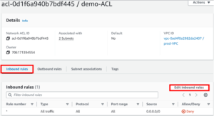 Understanding AWS ACL (Access Control Lists): Controlling Subnet Traffic - Accend Networks San ...